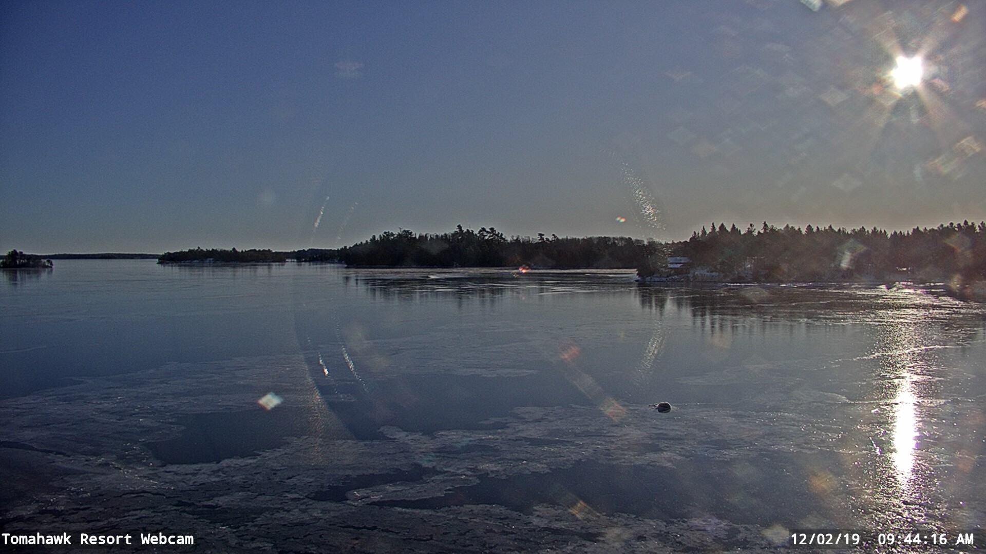 WebCam, Regina Bay, Lake of the Woods, Ontario, Canada